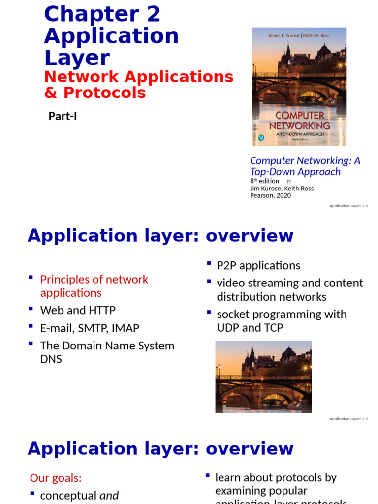Lecture 04 Principles of Network Applications | PDF | Computer Network | Peer To Peer
