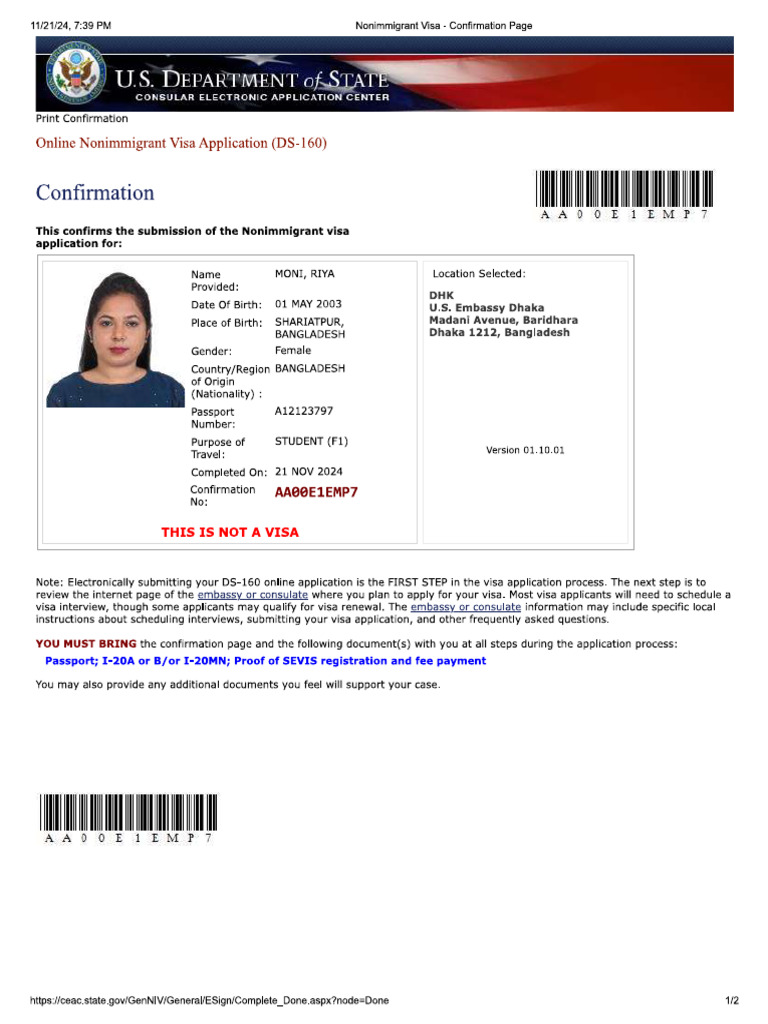 Ds 160 Riya Moni | PDF