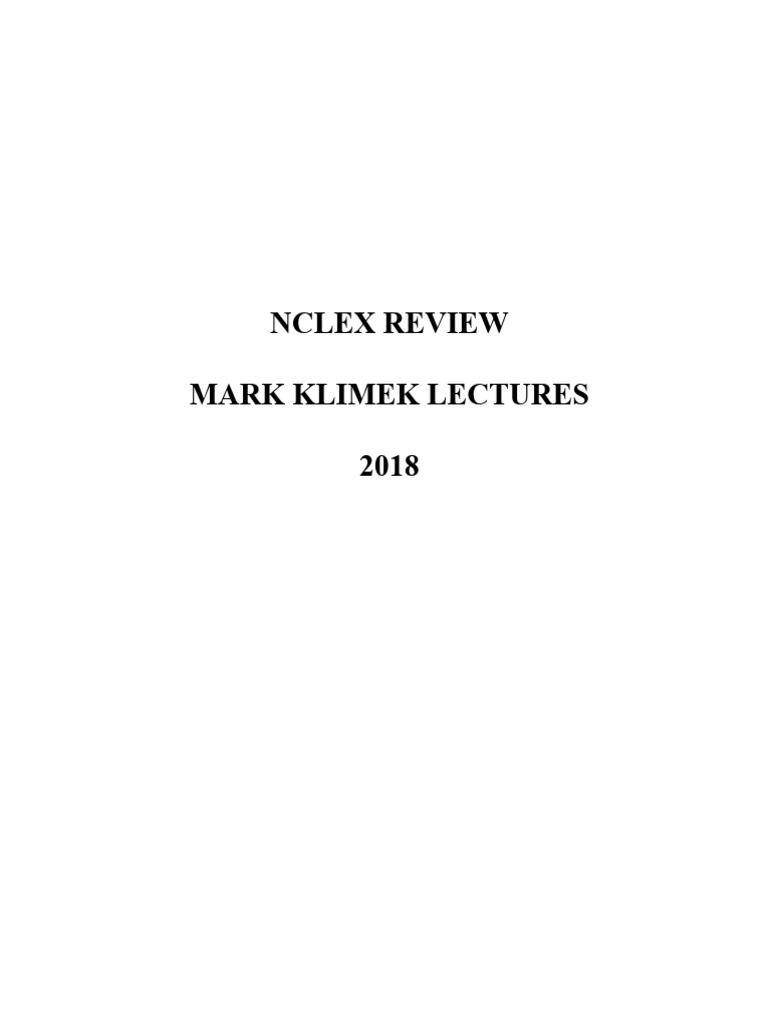 Nclex Review Final PDF | PDF | Heart | Stomach