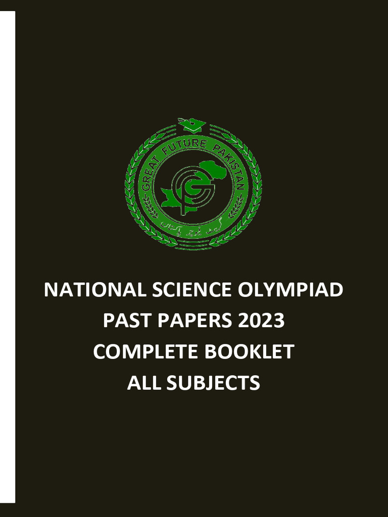 Nso Booklet | PDF | Circle | Area