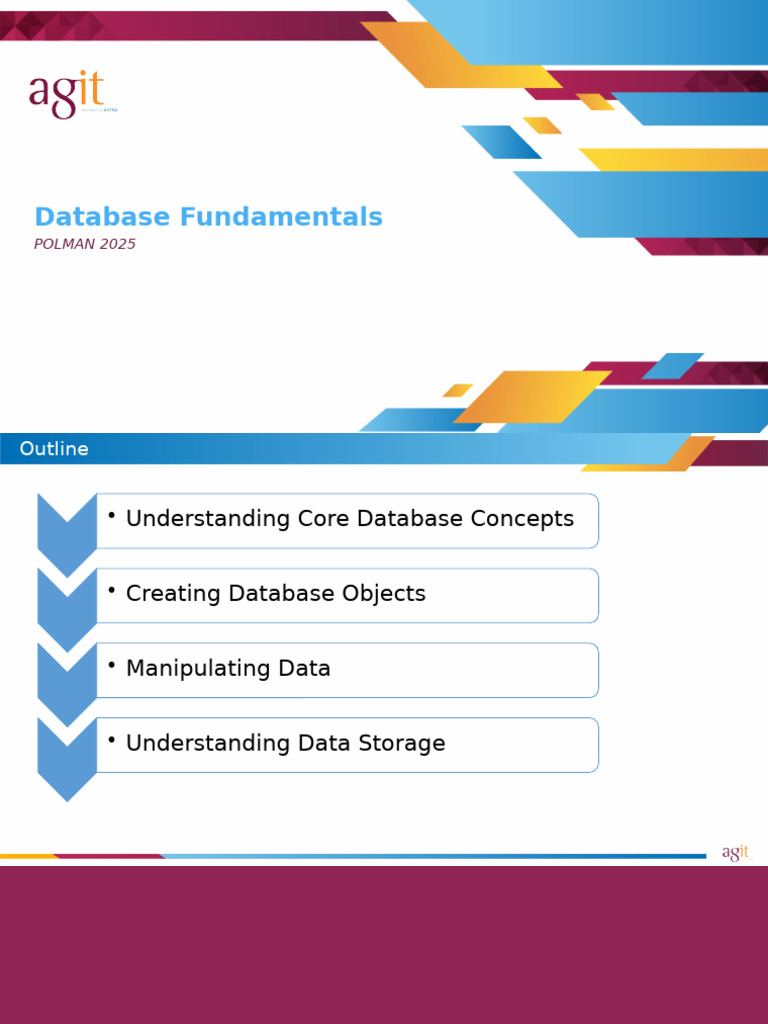 Database Fundamental | PDF | Databases | Microsoft Sql Server