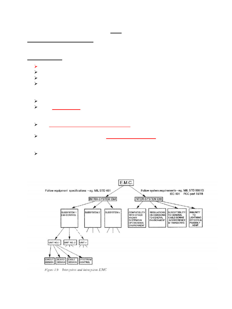 Intersystem and Intrasystem EMI | PDF | Electromagnetic Compatibility ...