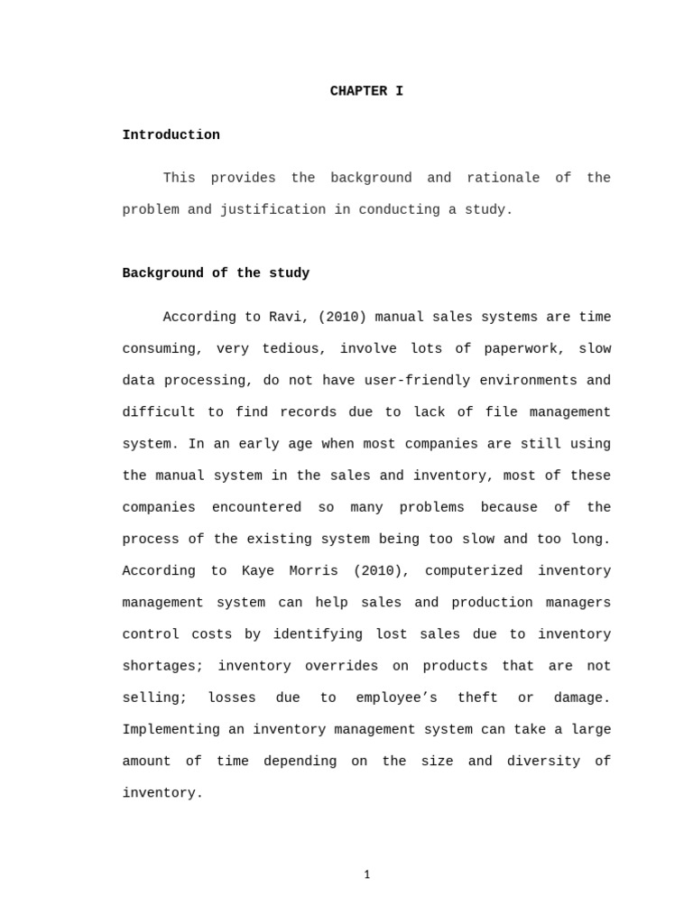 FINAL Manuscript | PDF | Point Of Sale | Software Development Process