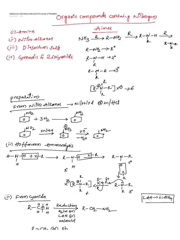 Nitro Compounds | PDF