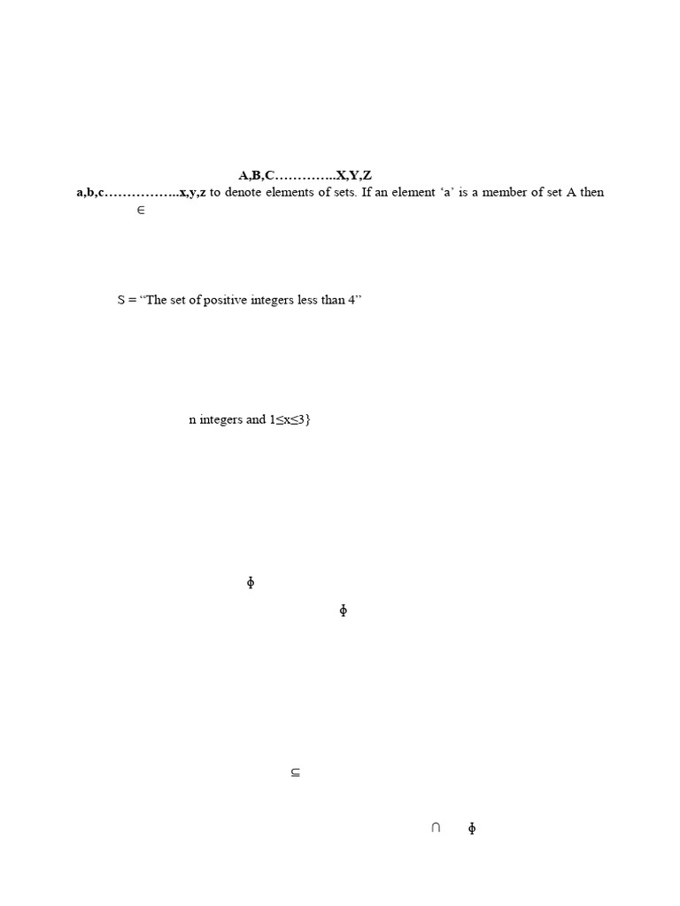 UNIT-2 Basic Discrete Structure (Set, Relations and Functions) | PDF ...