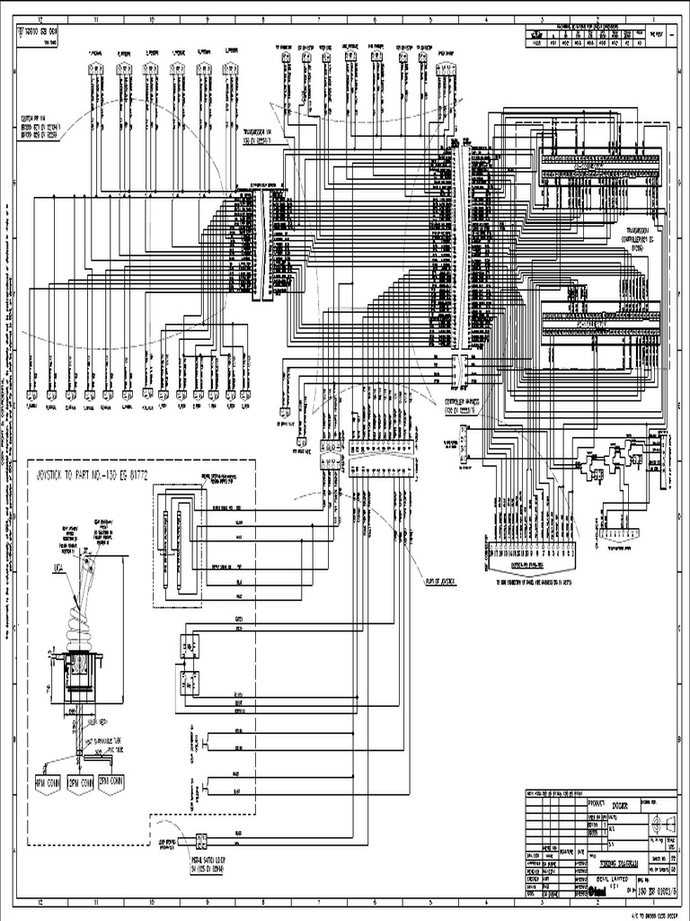 Transmission Schematic For Bd355 Electronic Dozer | PDF