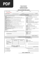 Form 6 Application For Leave - Updated 2025 | PDF | Sick Leave | Social Programs