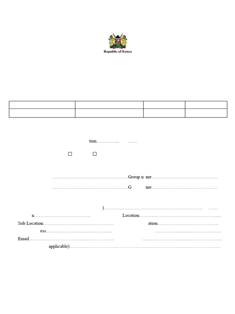 CBO Registration Form 2022 | PDF | Government