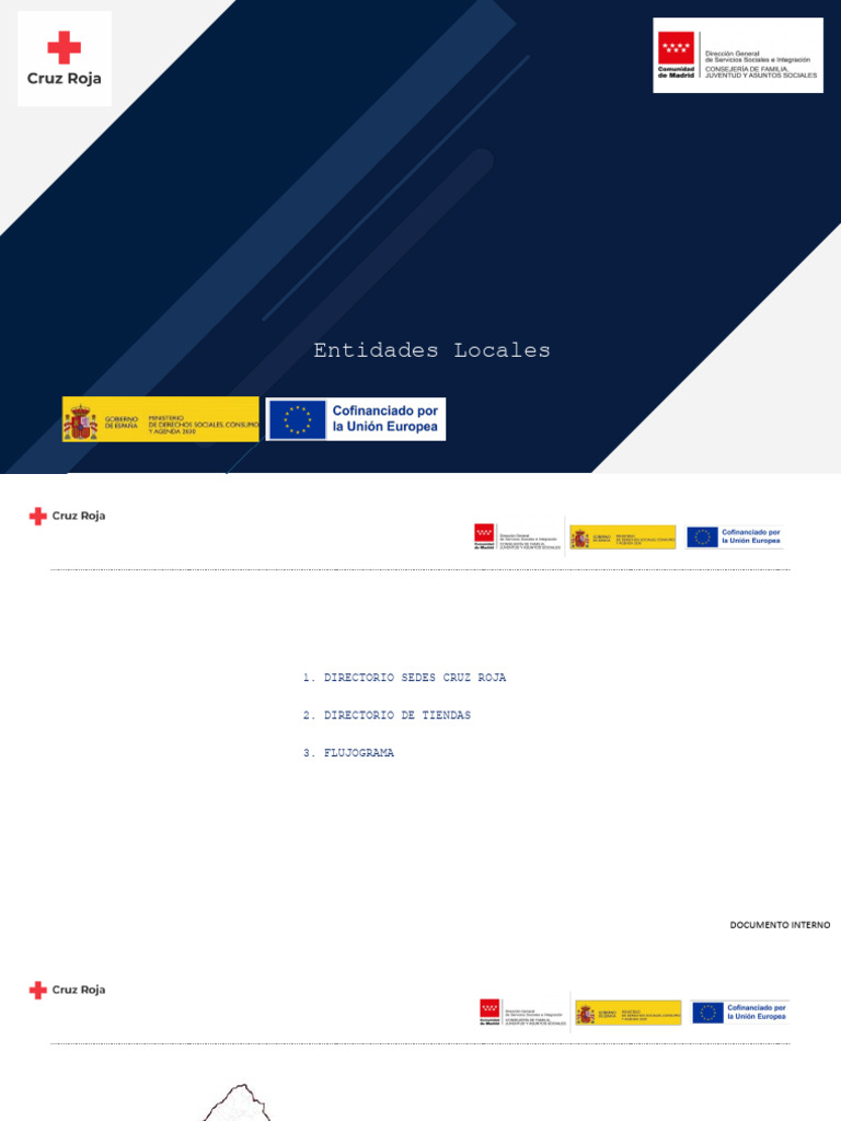 Documentación Entidades Locales Programa Basico Cam Cruz Roja | PDF