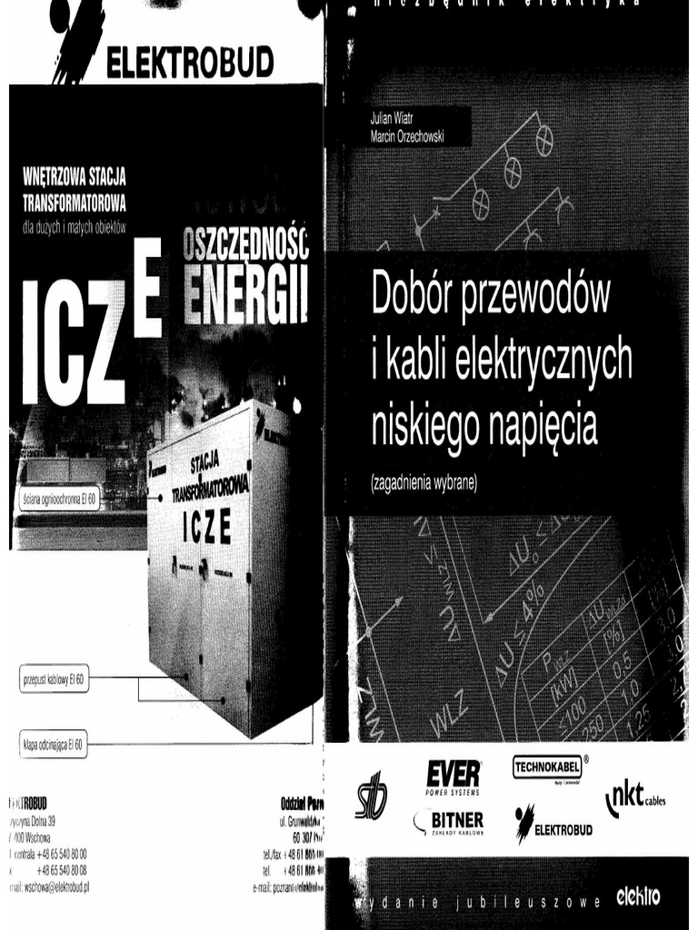Dobór Przewodów I Kabli NN | PDF