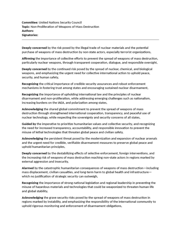 Working Paper1 NSDA-DeFEND | PDF | Nuclear Proliferation | Nuclear Disarmament