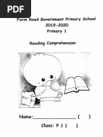 Reading Comprehension Worksheets For Grade 4 | PDF
