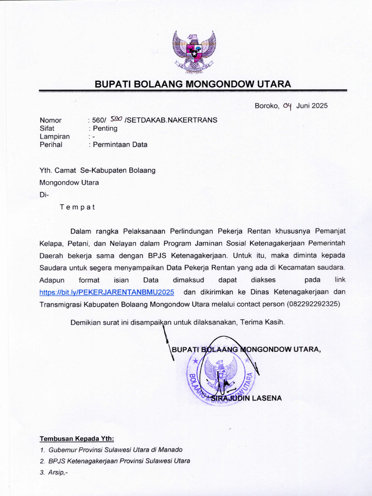 Permintaan Data | PDF