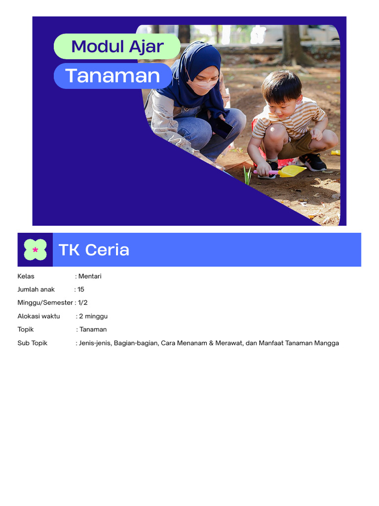 Modul Ajar Deep Learning - Tanaman | PDF