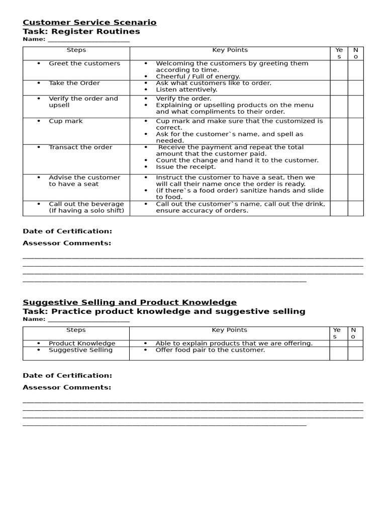 Lava Craze Checklist Performance | PDF | Food And Drink Preparation ...