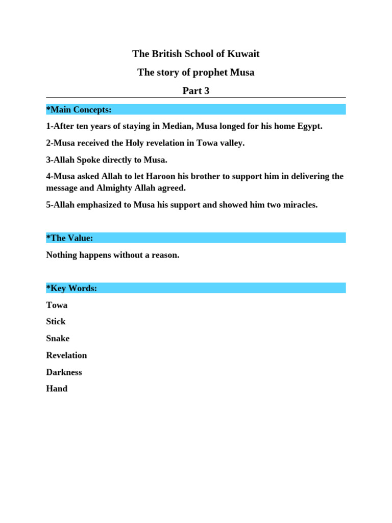 Main Concepts | PDF