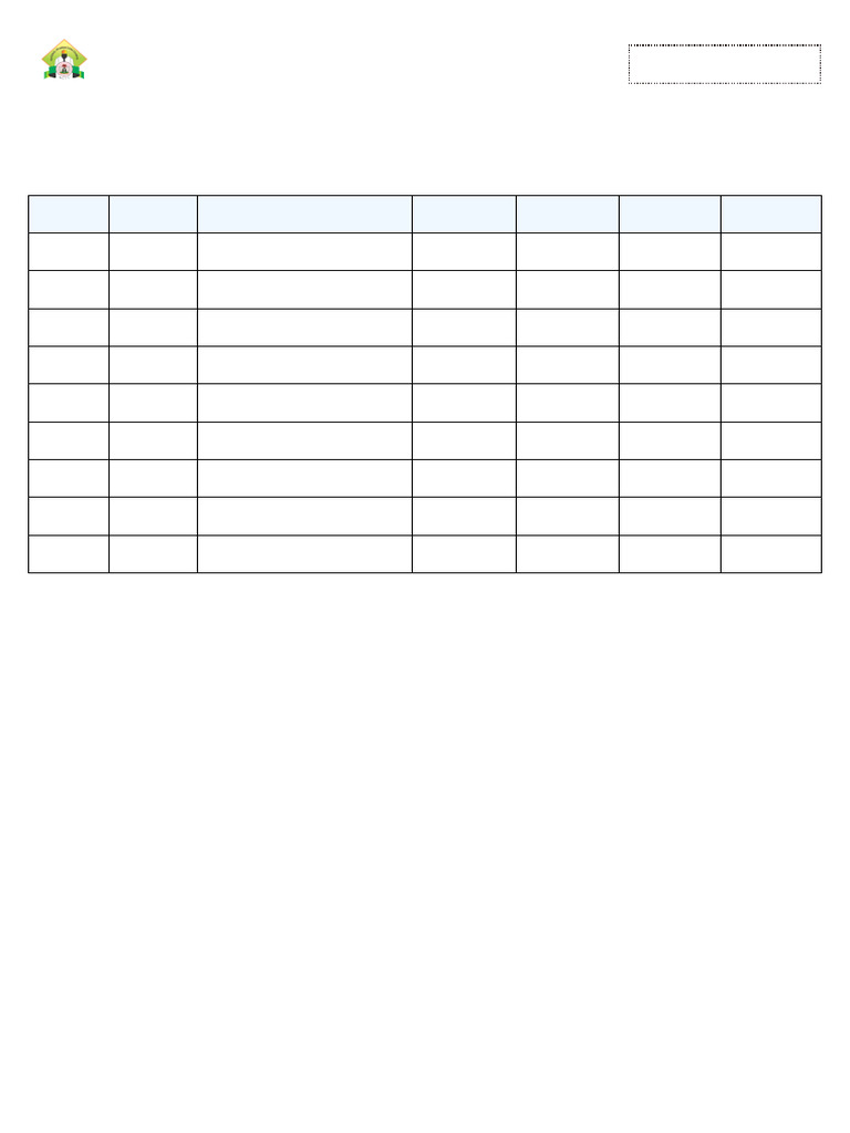 2025 Ssce Int Subject Analysis Form | PDF