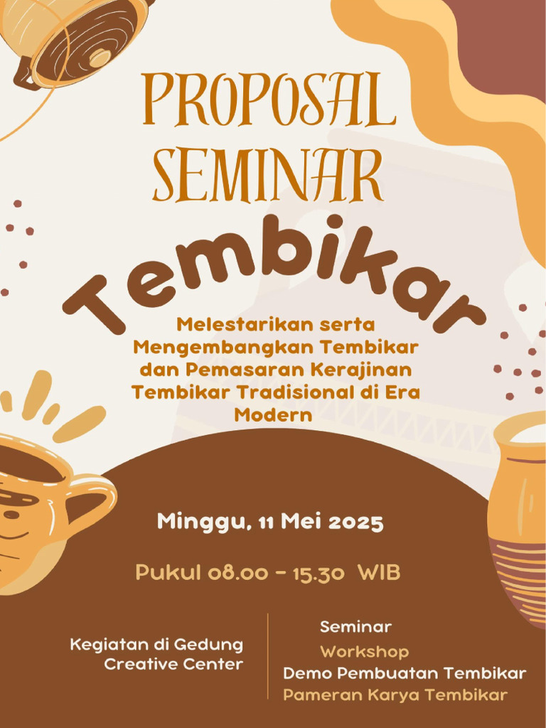 Proposal Tembikar Kelompok 2MBE. | PDF