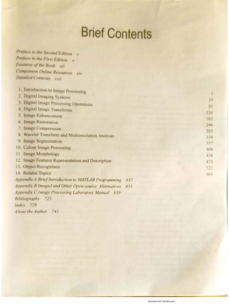 Digital Image Processing | PDF