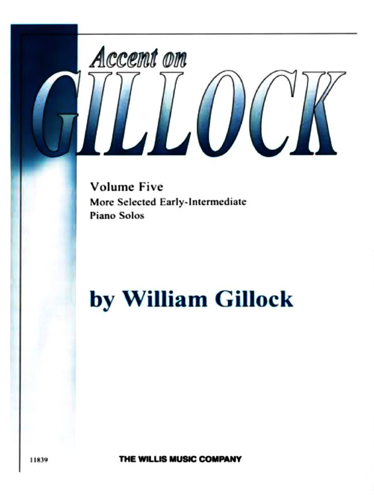 Accent On Gillock 5 | PDF