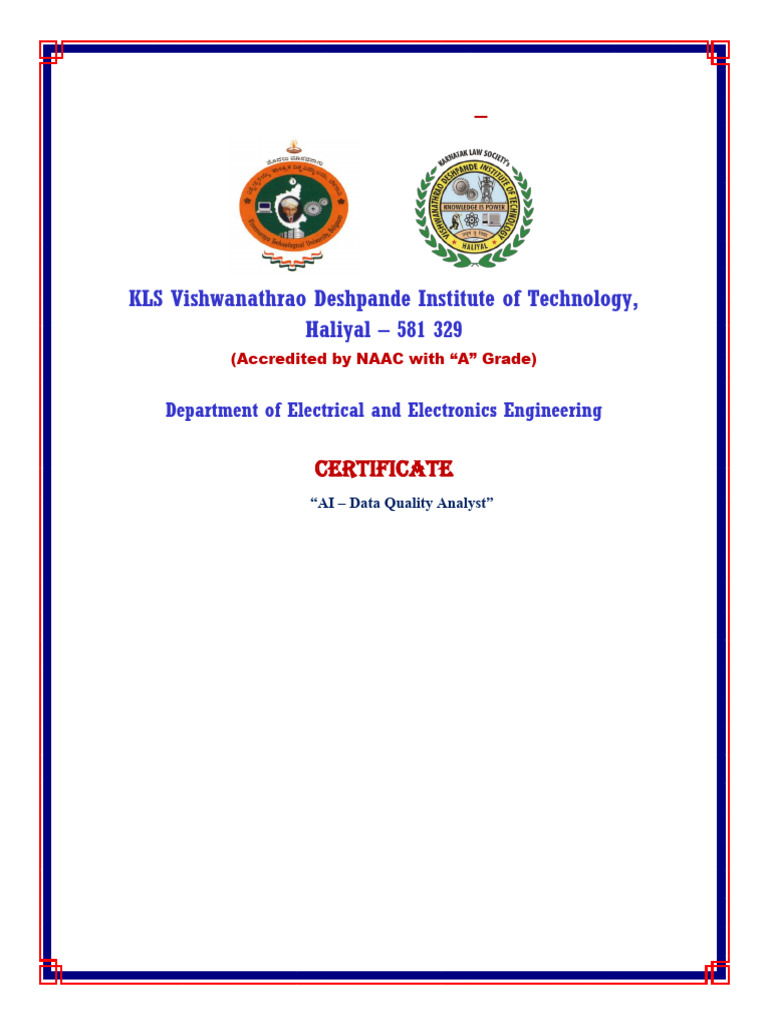 Project Phase-I Certificate Page | PDF