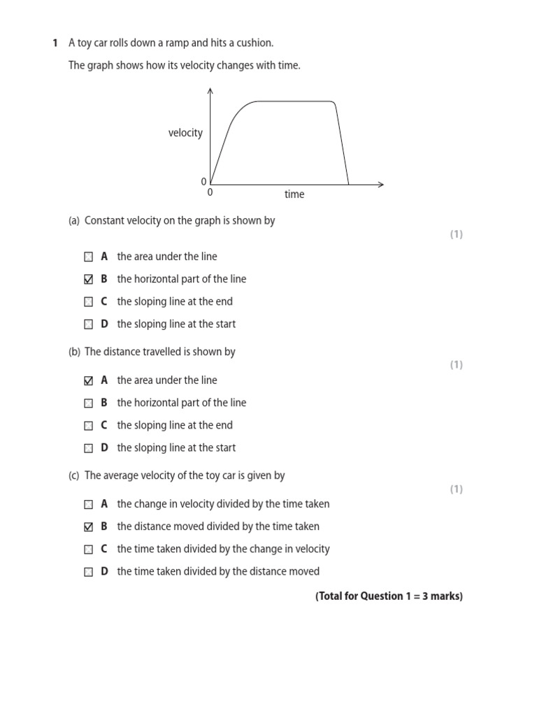 Movement and Position 1 QP | PDF