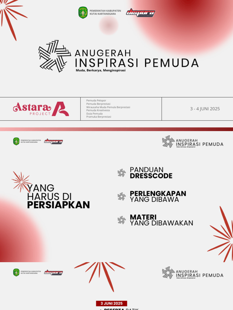 Aip 2025 (Dresscode - Perlengkapan - Materi) | PDF