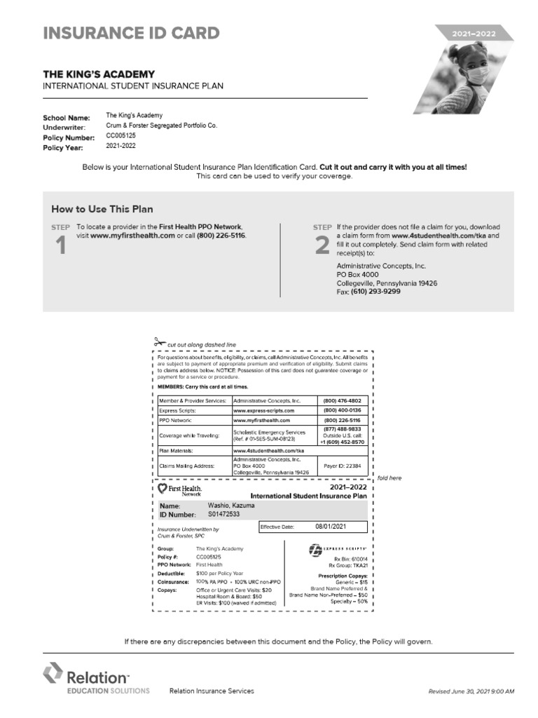 First Health PPO Plan Overview 2021-2022 | PDF | Insurance | Financial ...