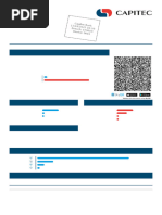 Capitec Transact Fees - 2025 | PDF | Debit Card | Credit Card