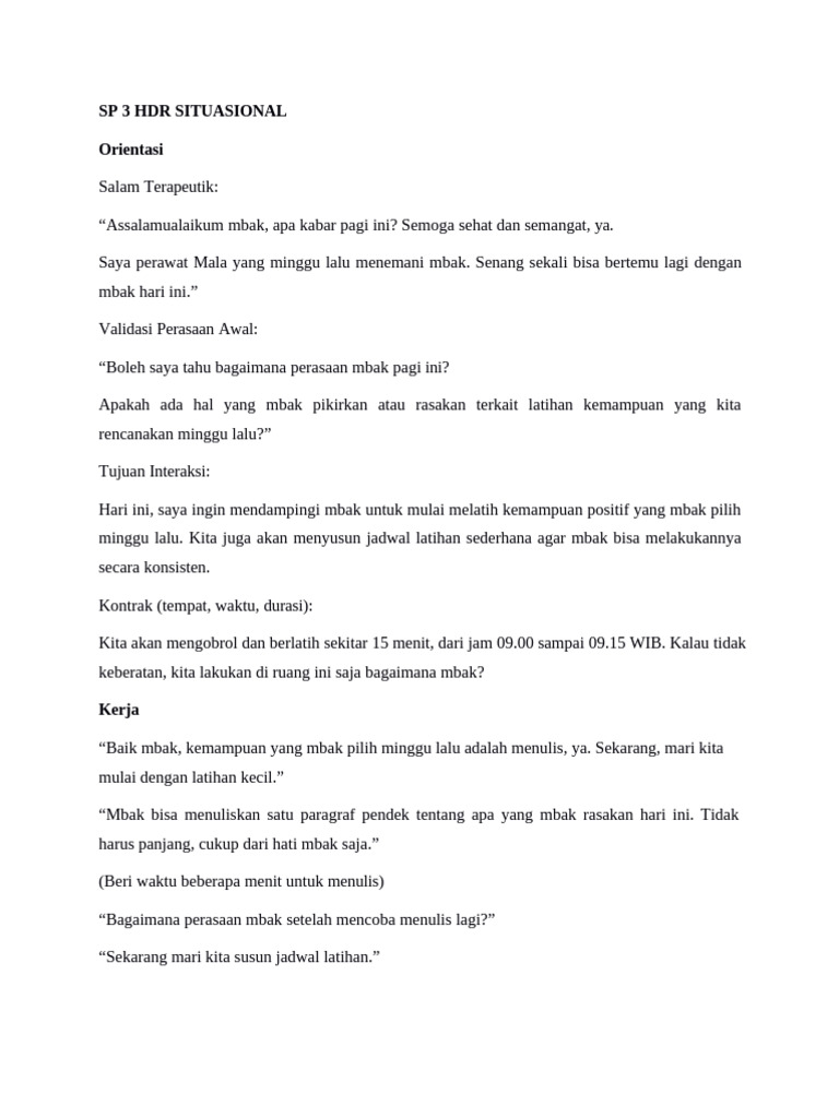 Latihan Menulis Terapi Psikologis | PDF