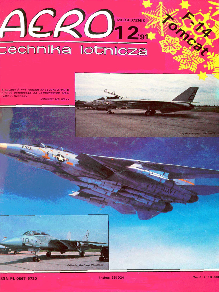 AERO Technika Lotnicza NR 12 1991 F-14A | PDF