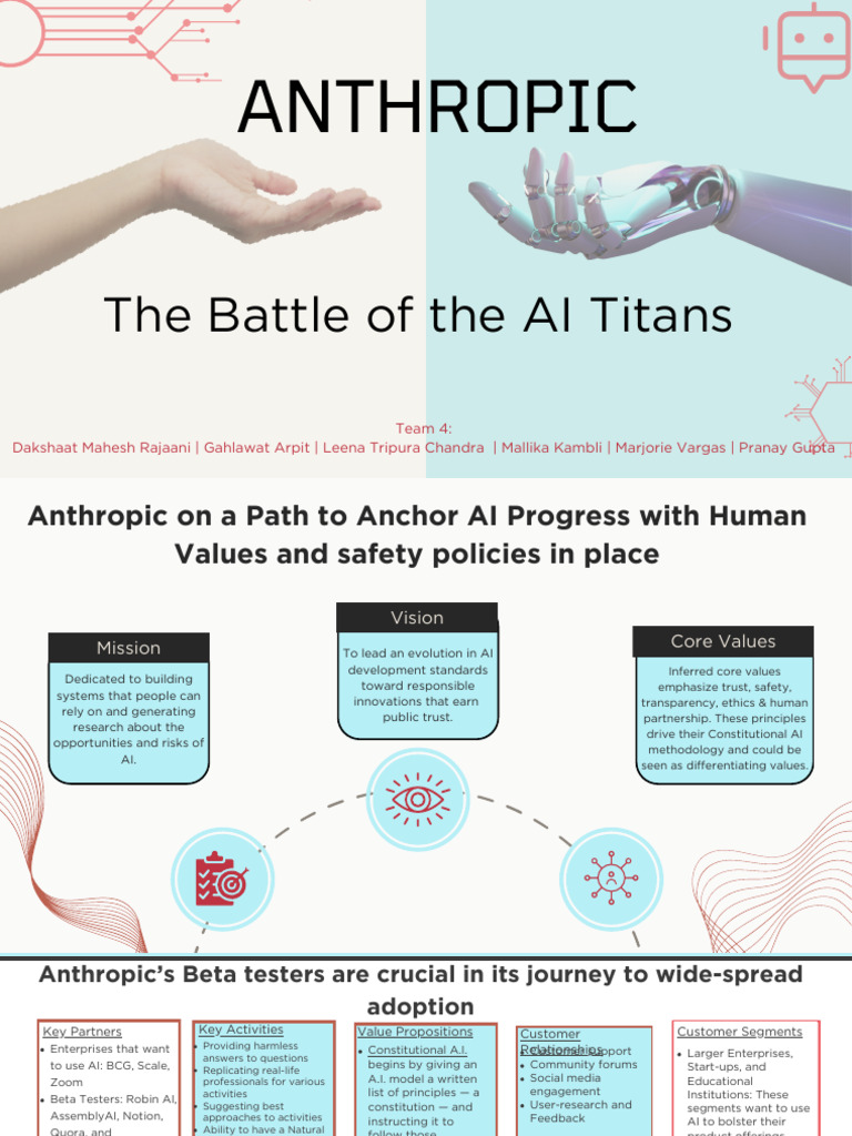 CompStrat Team4 Case3 Anthropic-2 | PDF | Artificial Intelligence | Intelligence (AI) & Semantics