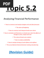 Budgets - A Level Business Revision Notes | PDF | Budget | Profit ...