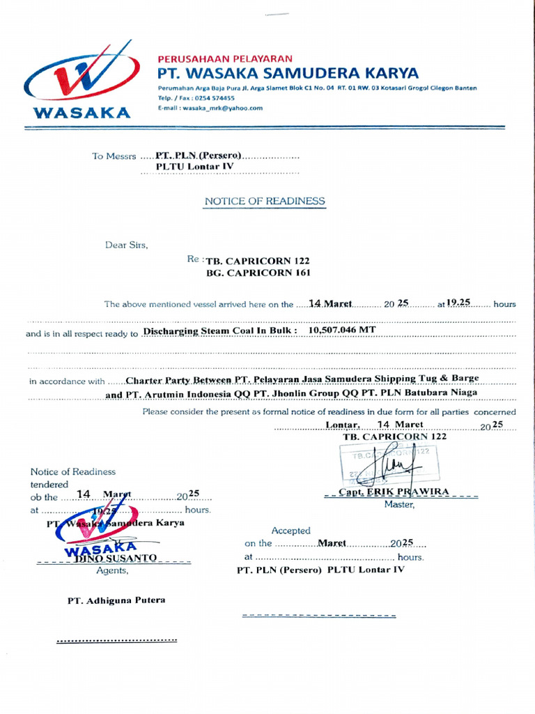 NOR Capricorn 122 161 Rev | PDF