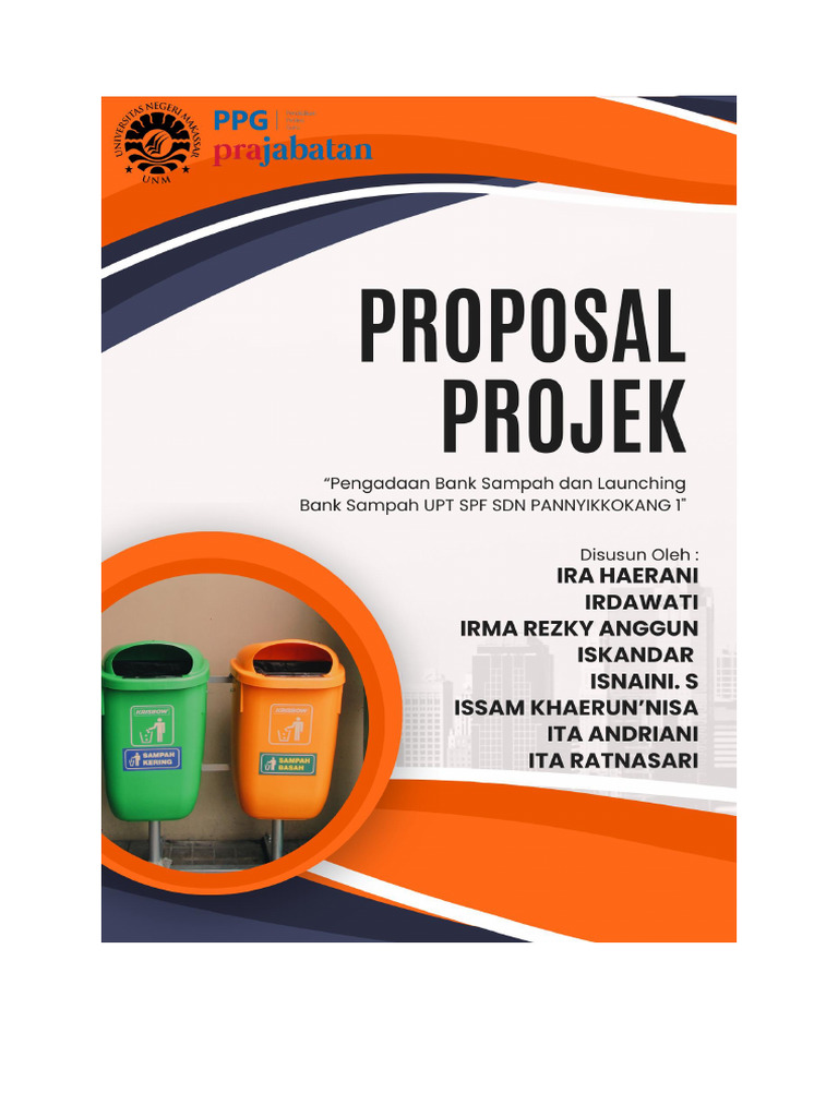 Proposal Kegiatan Projek Kepemipinan SDN Pannyikkokang | PDF