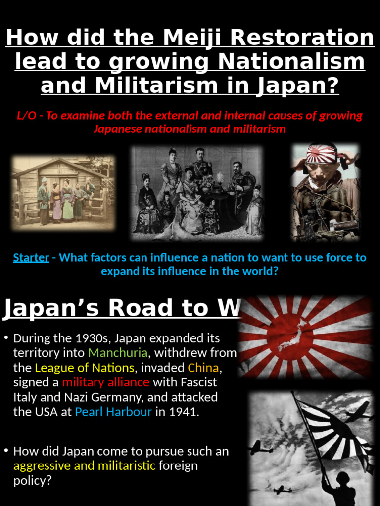 Meiji Restoration's Impact on Japanese Nationalism | PDF | Shogun ...