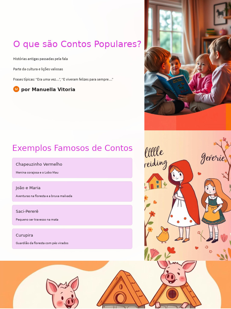 Contos Populares: Cultura e Lição | PDF