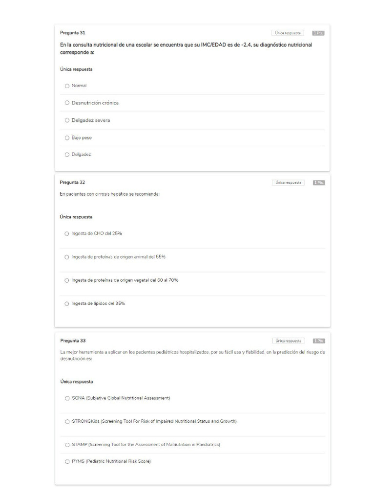 Simulacro Internado 2 | PDF