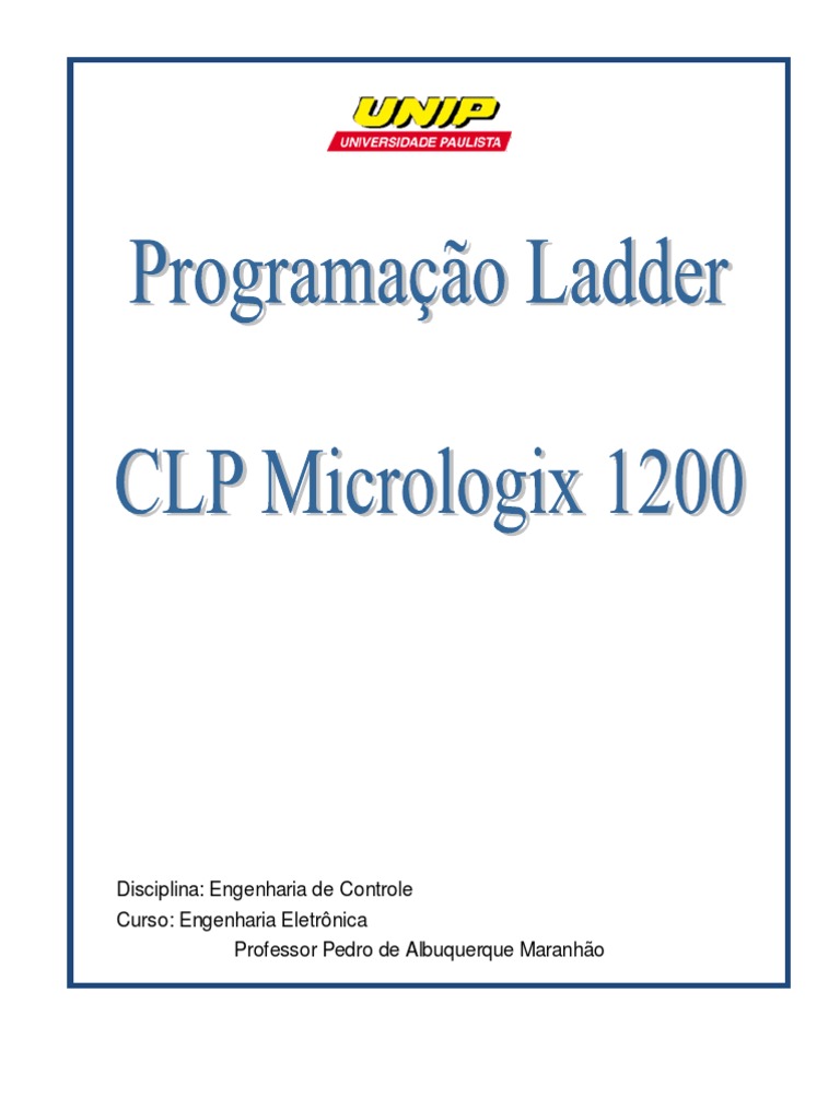 Apostila De Programação Ladder Clp Micrologix 1200 Pdf