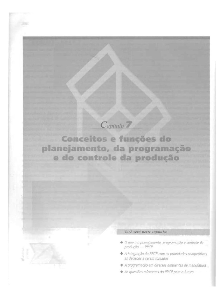 Conceitos e Funcoes Do PPCP | PDF