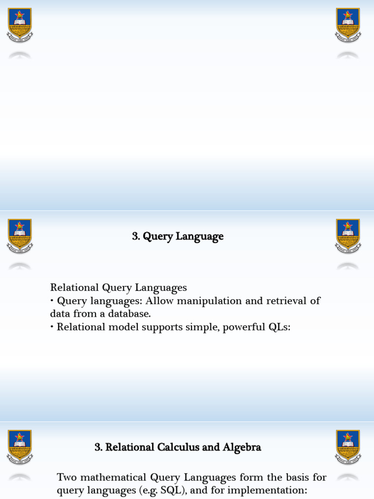 Relational Algebra | PDF | Relational Model | Data Management Software