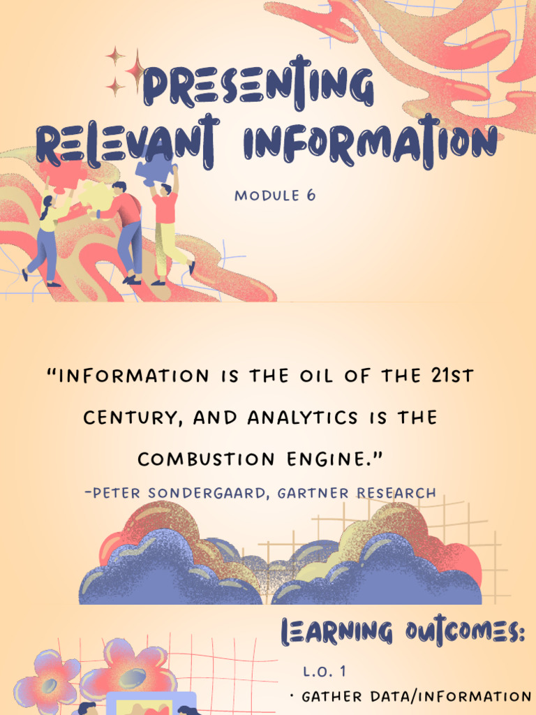 Uc6-Presenting Relevant Information | PDF