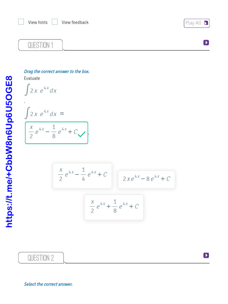 Integration by Parts | PDF | Mathematics | Mathematical Analysis