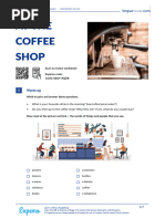 At The Coffee Shop | PDF | Coffeehouse | Coffee