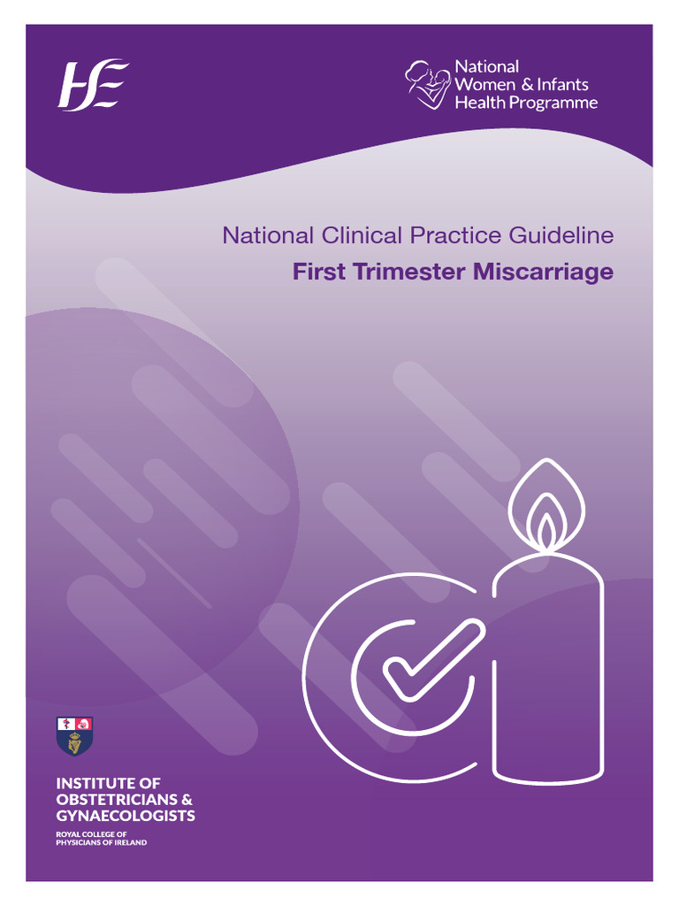 IOG National Clinical Guidelines FTM 2025 | PDF | Miscarriage | Pregnancy