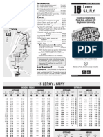 Smart Way Bus Schedule: Blacksburg | PDF | Passenger Rail Transport ...