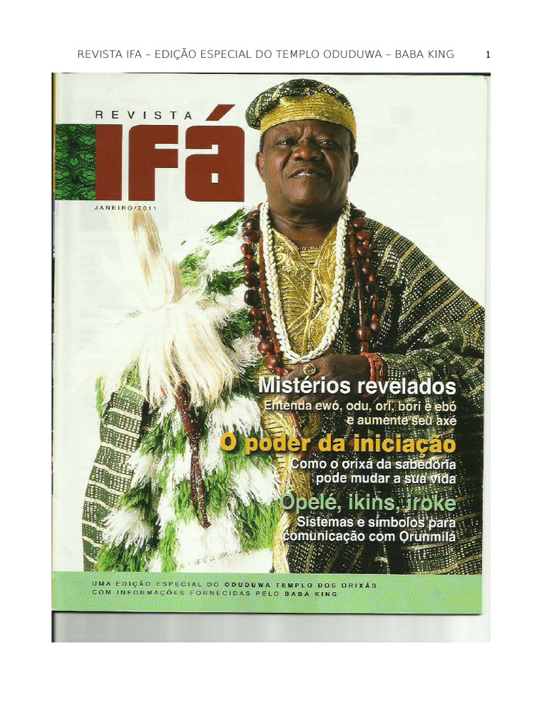 Revista Ifá | PDF