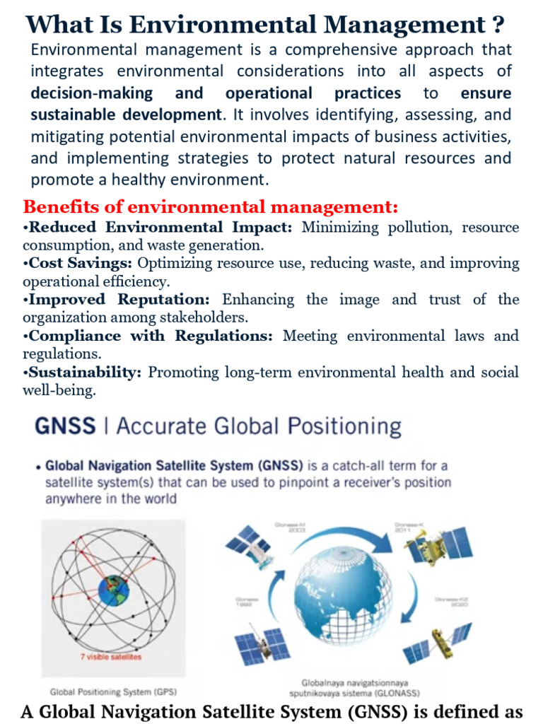 GNSS Applications in Environmental Management | PDF | Global ...