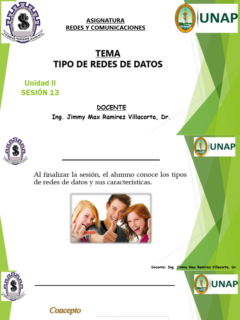 Tipos de Redes de Datos | PDF | Red inalámbrica | Red de área amplia