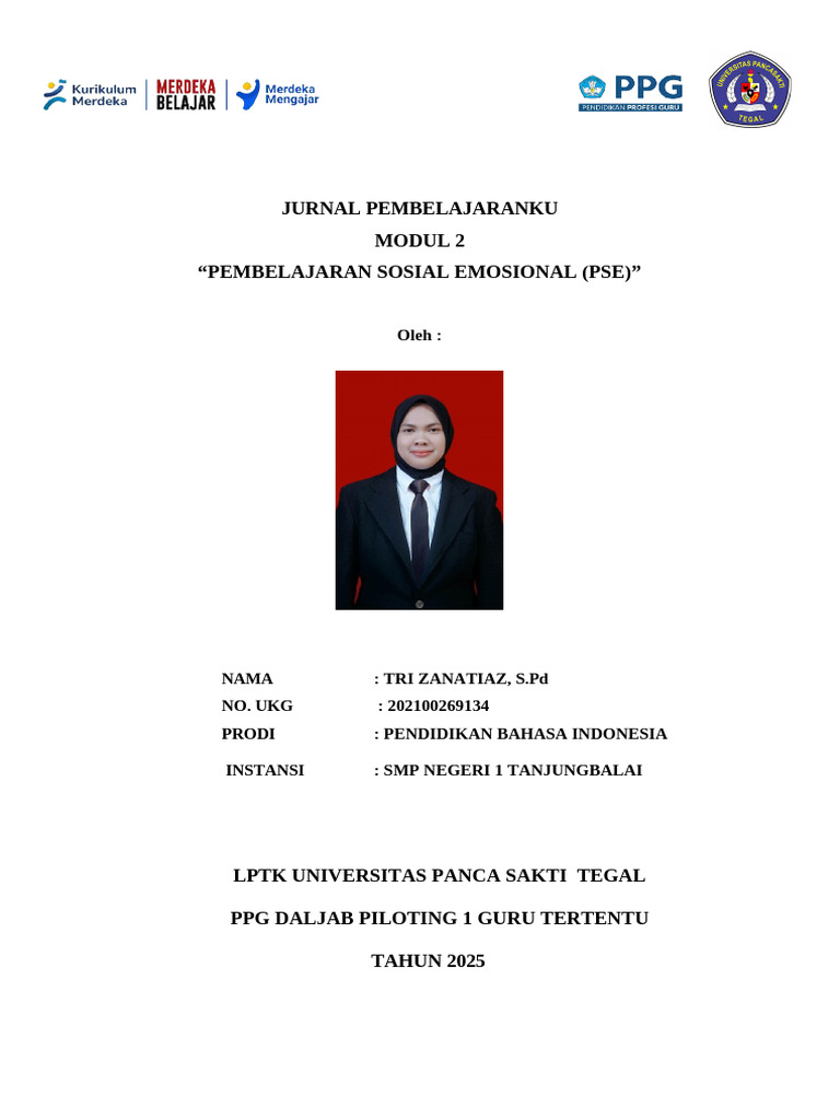Jurnal Pembelajaranku Modul 2 Pse | PDF